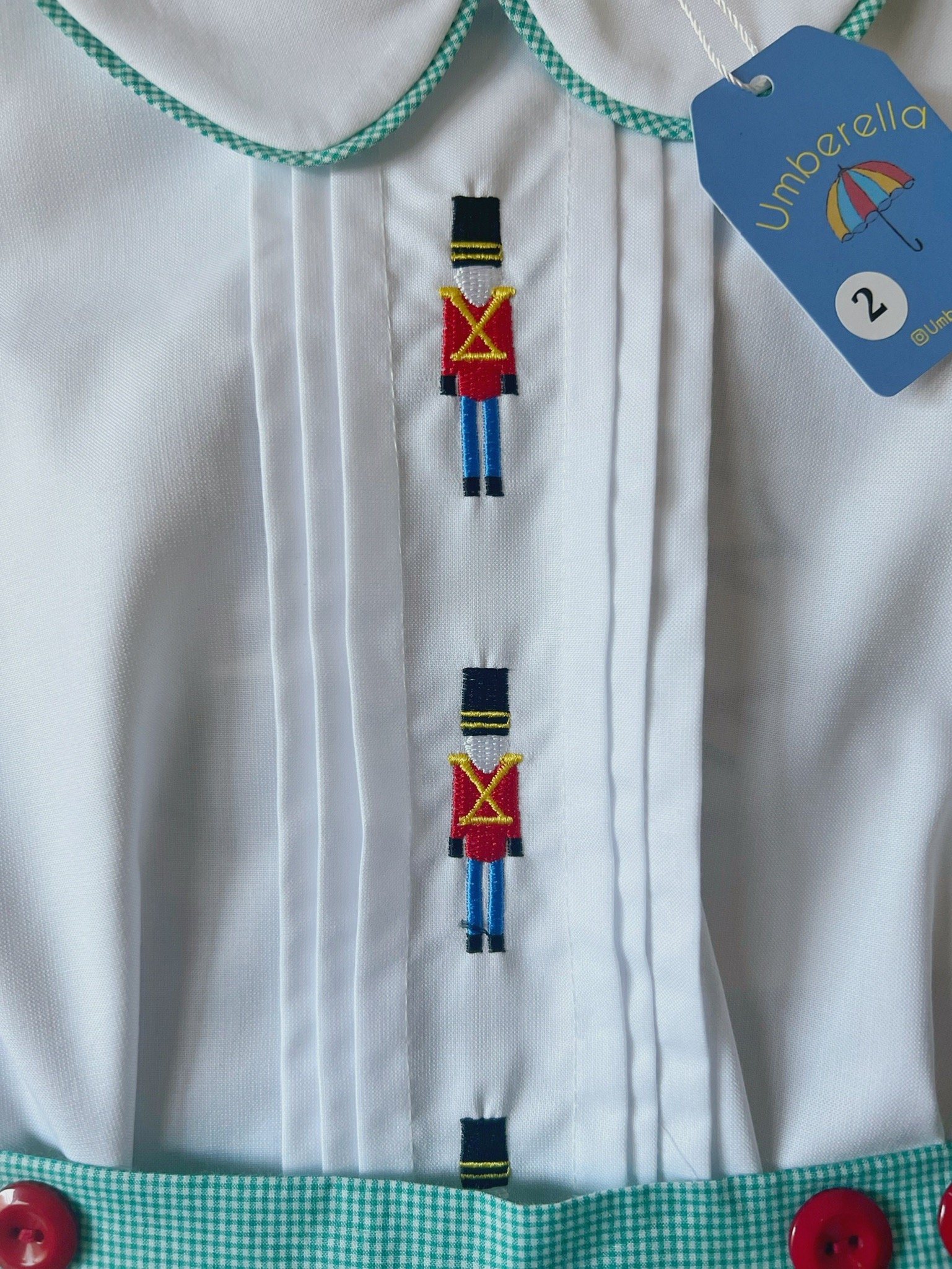 "Little Soldier" Boys' Suit - umberella