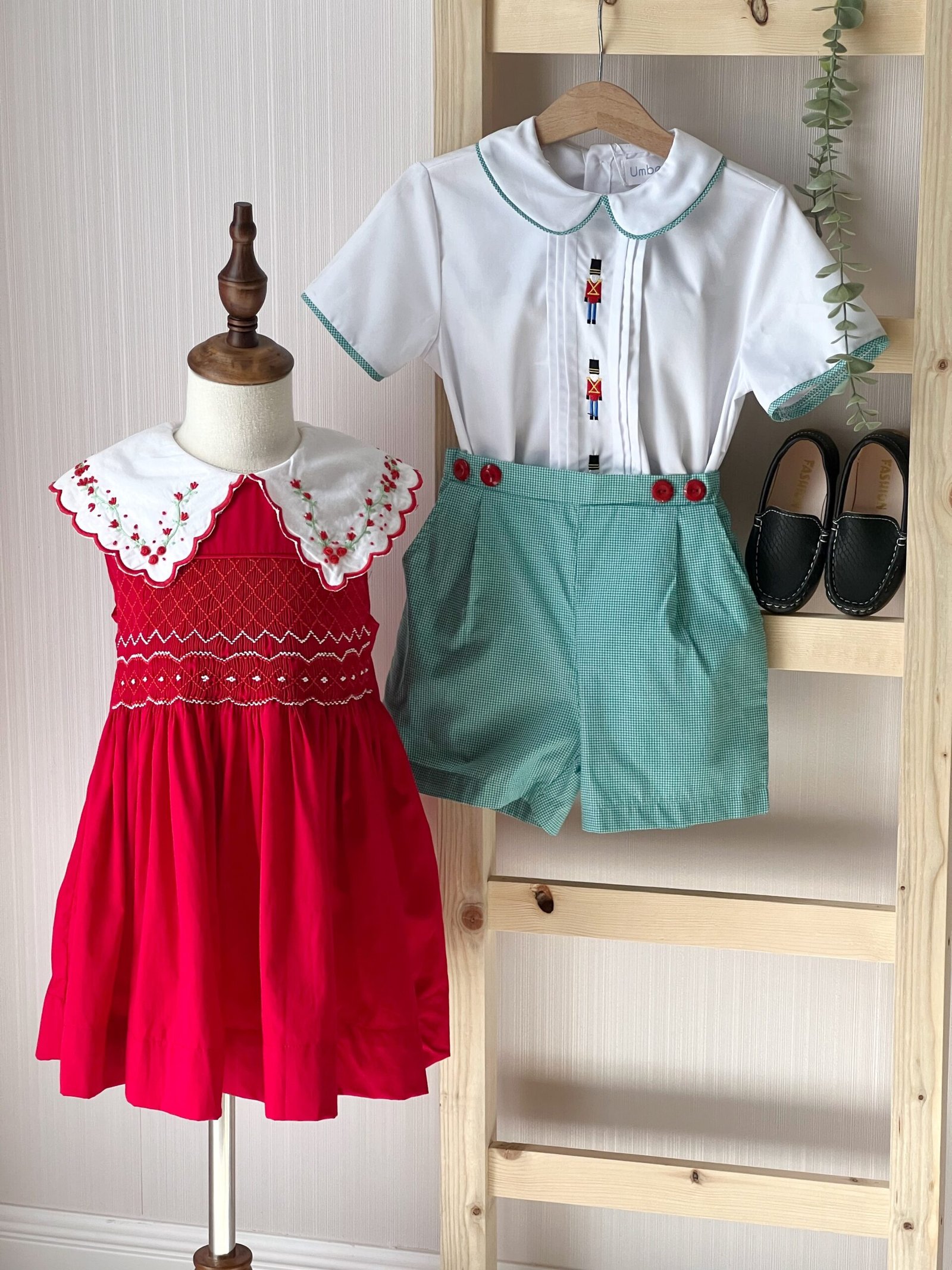 "Little Soldier" Boys' Suit - umberella